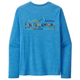 Patagonia - L/S Cap Cool Daily Graphic Shirt - Funktionsshirt Gr XS blau