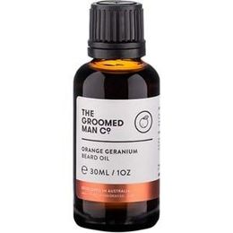 TheGroomedManCo. The Groomed Man Co. Gesicht Bartpflege Orange Geranium Beard Oil