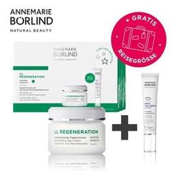 Annemarie Börlind ANNEMARIE BÖRLIND Gesichtspflege LL REGENERATION Geschenkset Vitalisierende Tagescreme 50 ml + Natucollagen Boost Volumen-Lippenserum 5 ml