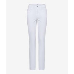 Brax Damen Five-Pocket-Hose Style MARY, Weiß, Gr. 34