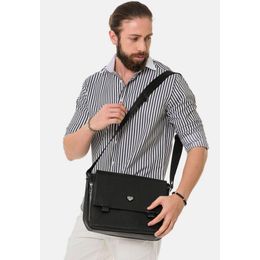 Cipo & Baxx Cipo & Baxx Schultertasche, mit vielen Fächern, schwarz