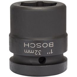 Bosch - 32 mm Steckschlüsseleinsatz 1Zoll Länge 62 mm