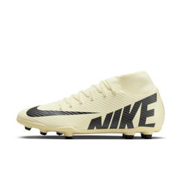 Nike Mercurial Superfly 9 Club High-Top-Fußballschuh für verschiedene Böden - Gelb