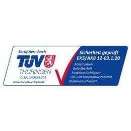 Vitavia Gewächshaus Merkur 9900 254 x 379 cm 4 mm Hohlkammerplatten