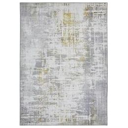 ANDIAMO LUXOR Living Teppich Punto creme-senfgelb, 155 x 230 cm