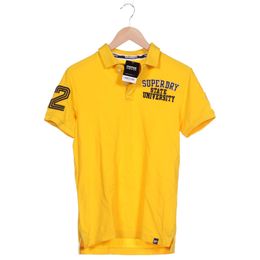 Superdry Herren Poloshirt, gelb
