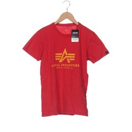 Alpha Industries Herren T-Shirt, rot