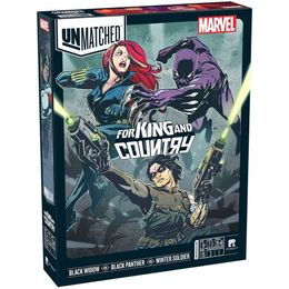 iello Spiel, Strategiespiel Unmatched Marvel: King and Country, bunt