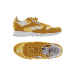 Reebok CLASSIC Damen Sneakers, gelb, Gr. 38.5