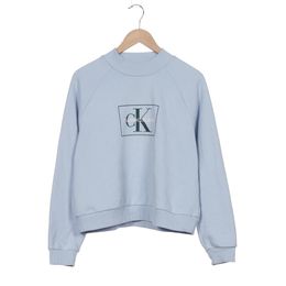 Calvin Klein Jeans Damen Sweatshirt, hellblau