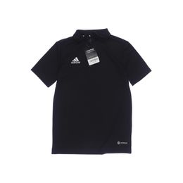 Adidas Jungen Poloshirt, schwarz