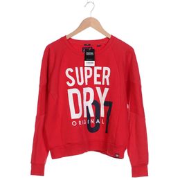 Superdry Damen Sweatshirt, rot