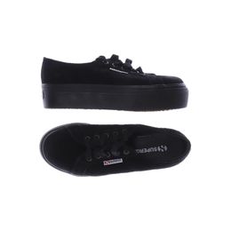 Superga Damen Sneakers, schwarz