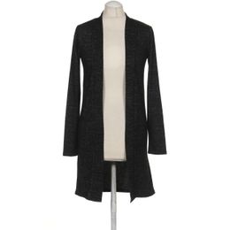 Pieces Damen Strickjacke, schwarz, Gr. 34