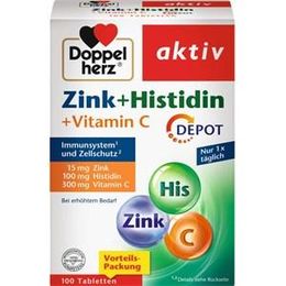 Doppelherz Gesundheit Herz-Kreislauf Zink+Histidin Depot Tabletten aktiv