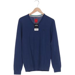 s.Oliver Damen Pullover, blau