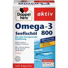 Doppelherz Gesundheit Herz-Kreislauf Omega-3 Seefischöl 800