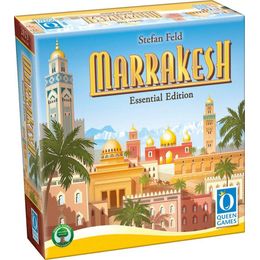 Queen Games Spiel, Strategiespiel Marrakesh Essential US, Made in Germany, bunt