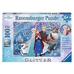 Ravensburger Anna, Elsa, Olaf, Kristoff, Sven Disney's Frozen II Frozen, Frozen - Glitzernder Schnee 13610 Puzzle Deutsch