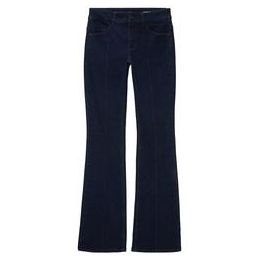 Tom Tailor Damen Alexa Narrow Bootcut Jeans, blau, Uni, Gr. 32/32