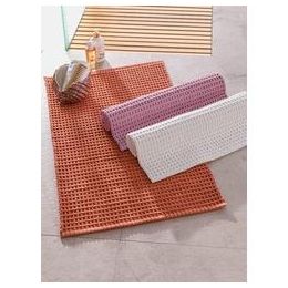 Badematte Heine HOME Badematten Gr. rechteckig (70cm x 120cm),, weiß