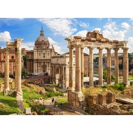 papermoon Fototapete "Roman Forum Rome" Tapeten Gr. B/L: 3,5 m x 2,6 m, Bahnen: 7 St., bunt (mehrfarbig) Fototapeten