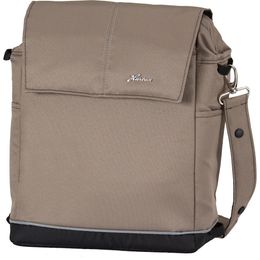 Wickeltasche Hartan "Flexi bag - Casual Collection" Gr. B/H/T: 32 cm x 40 cm x 21 cm, braun (happy feet) Baby Taschen Handgepäck