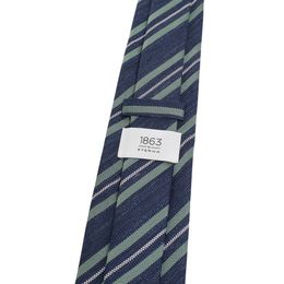 Krawatte Eterna Gr. One Size, blau (navy, grün) Herren Krawatten