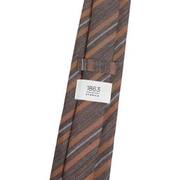 Krawatte Eterna Gr. One Size, orange (terracotta) Herren Krawatten