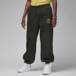 Nike Paris Saint-Germain Fleece-Hose für Herren - Grün