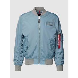 Alpha Industries Bomberjacke mit Label-Patch Modell 'MA-1 TTC'