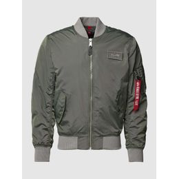 Alpha Industries Bomberjacke mit Label-Patch Modell 'MA-1 TTC'