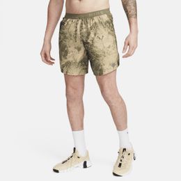 Nike Stride Dri-FIT-Laufshorts mit Futter für Herren (ca. 18 cm) - Grün