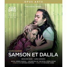 Samson Et Dalila - Garanca, Pappano, Orchestra Royal Opera House. (Blu-ray Disc)