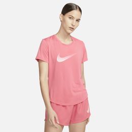 Nike Dri-FIT One Kurzarm-Laufoberteil für Damen - Pink