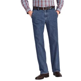 Comfort-fit-Jeans CLASSIC Gr. 26, Unterbauchgrößen, blau (blue, stone, washed) Herren Jeans Hosen