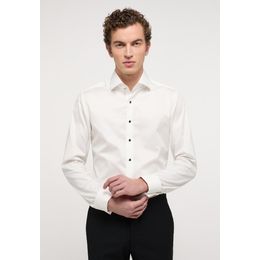 Langarmhemd Eterna "SLIM FIT" Gr. 38, Normalgrößen, beige (champagner) Herren Hemden Langarm