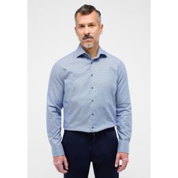 Langarmhemd Eterna "SLIM FIT" Gr. 43, Normalgrößen, blau Herren Hemden Langarm