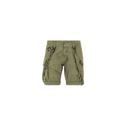 Shorts Alpha Industries "ALPHA Men - Utility Short" Gr. 38, Normalgrößen, grün (olive) Herren Hosen Shorts