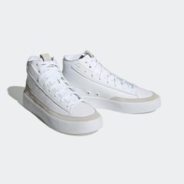 Sneaker adidas Sportswear "ZNSORED HI" Gr. 43, weiß (cloud white, cloud white) Schuhe Laufschuhe