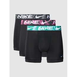 Nike Trunks mit Label-Print im 3er-Pack