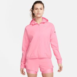 Laufjacke Nike "Impossibly Light Women's Hooded Running Jacket" Gr. XL, rot Damen Jacken Sportjacken