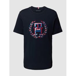 Tommy Hilfiger Regular Fit T-Shirt mit Label-Stitching