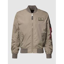 Alpha Industries Bomberjacke mit Label-Patch Modell 'MA-1 TTC'