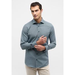 Langarmhemd Eterna "SLIM FIT" Gr. 40, Normalgrößen, grün (tanne) Herren Hemden Langarm