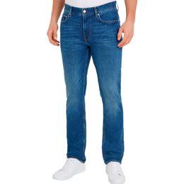 Tommy Hilfiger Big & Tall Straight-Jeans TOMMY HILFIGER BIG & TALL "BT-Madison" Gr. 46, Länge 34, blau (mandall indigo) Herren Jeans Straight Fit