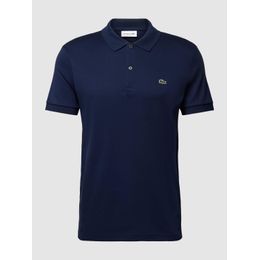 Lacoste Regular Fit Poloshirt in unifarbenem Design