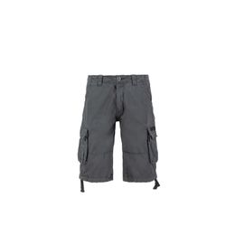 Shorts Alpha Industries "ALPHA Men - Jet Short" Gr. 34, Normalgrößen, grau (vintage grey) Herren Hosen Shorts