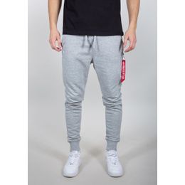 Cargohose Alpha Industries "ALPHA Men - Jogger X-Fit Slim Cargo Pant" Gr. 2 XL, Normalgrößen, grau (grey heather) Herren Hosen Cargohosen