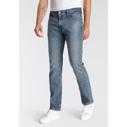 Levi's 5-Pocket-Jeans LEVI'S "513 SLIM STRAIGHT" Gr. 36, Länge 32, blau (farout) Herren Jeans 5-Pocket-Jeans